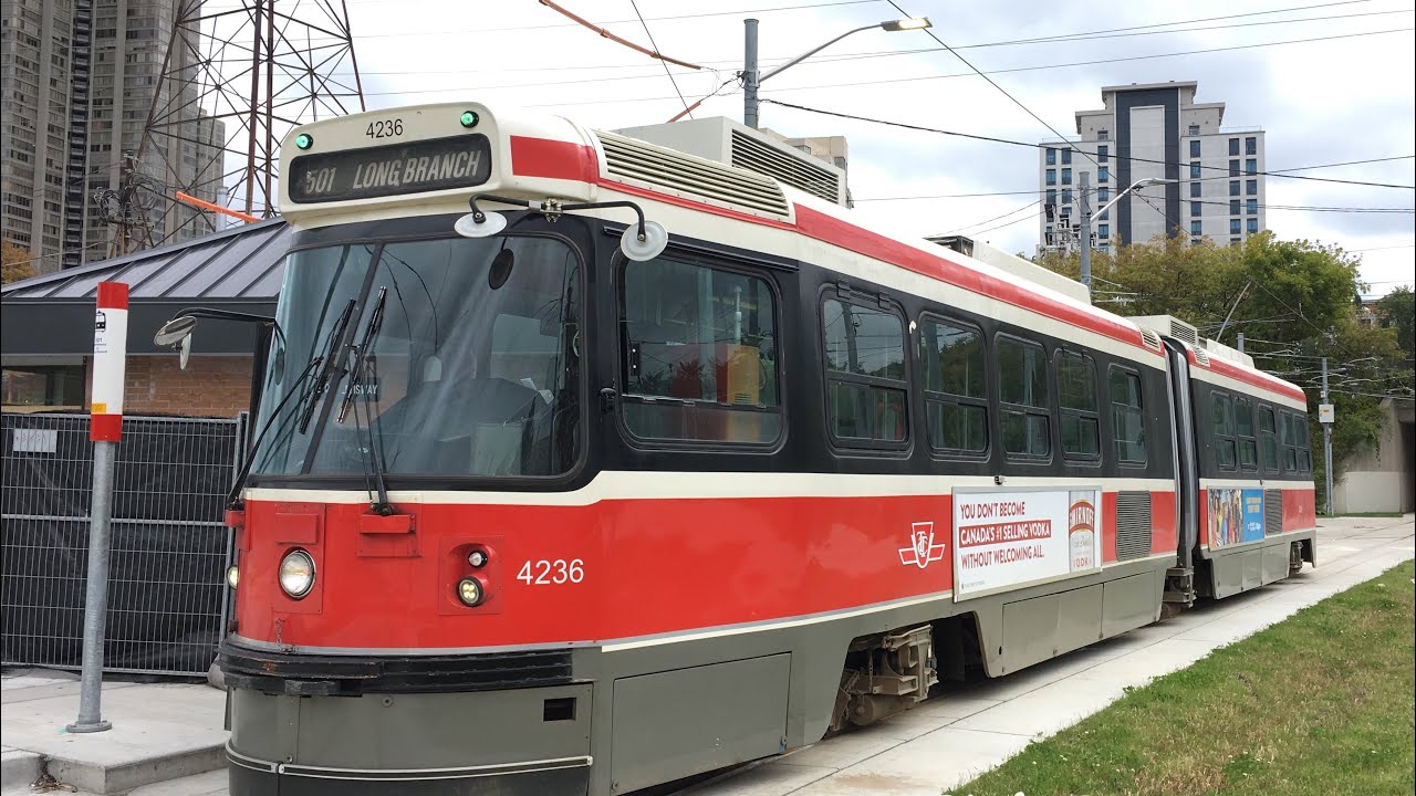 (Ride Video) TTC ALRV 4230 on the 501 Neville Park! - YouTube