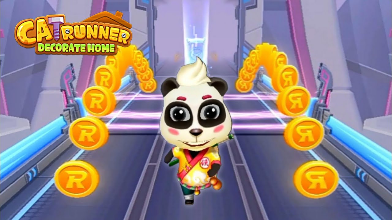 Cat Runner decorate home new update 💥😱 - YouTube