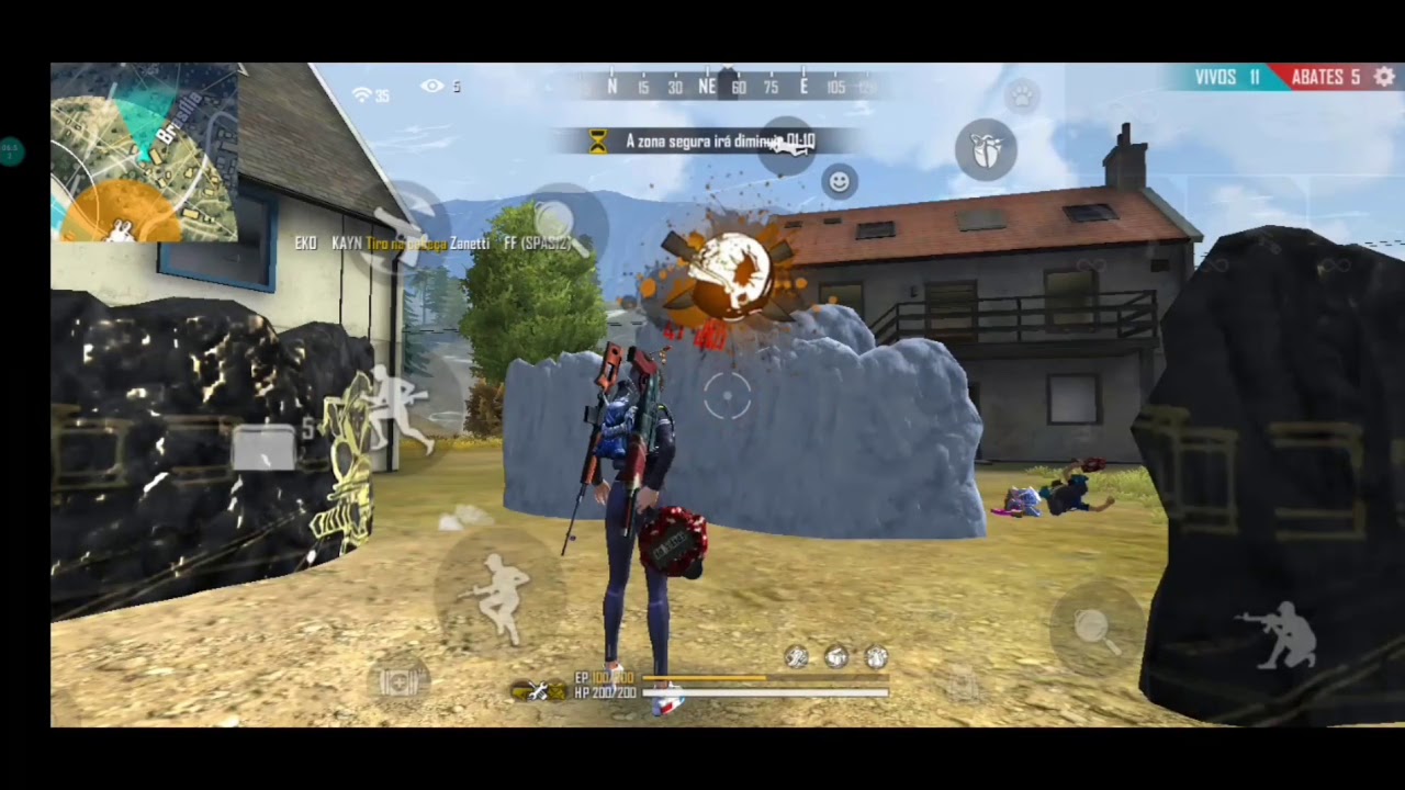 One Shot 💤 Free Fire Highlights - YouTube