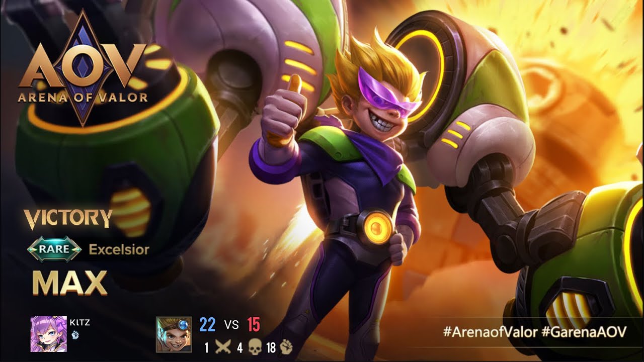 AOV - Arena Of Valor - Max gameplay - YouTube