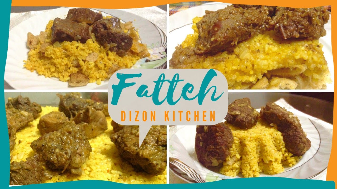 Fattah Recipe With A Twist | Dizon Kitchen - YouTube