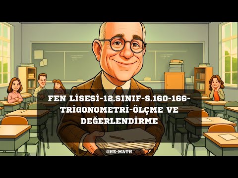 Fen Lisesi-12.Sınıf-s.160-166-Trigonometri-Ölçme ve Değerlendirme #yks #ykstavsiye #geometri #tyt