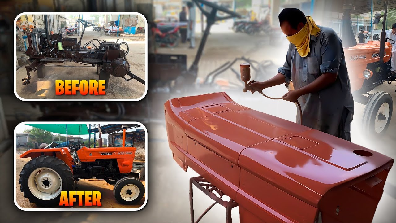 Amazing Mechanic Use His Engineering Methods For Repairing A Old ...