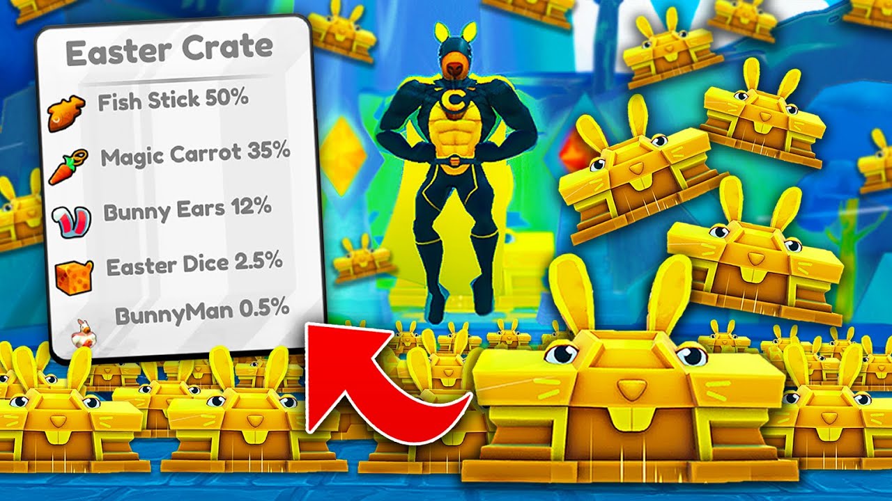 Opening *508* SECRET BUNNYMAN Crates In Capybara Evolution! (Roblox ...