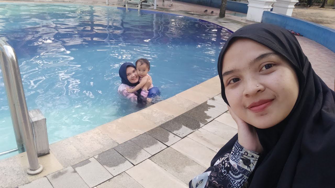KOLAM RENANG HOTEL MALABAR || VLOG WISATA PANGANDARAN PART 2 - YouTube