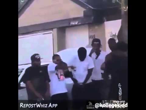 Rapper Shoots Assault Rifle During Music Video - YouTube