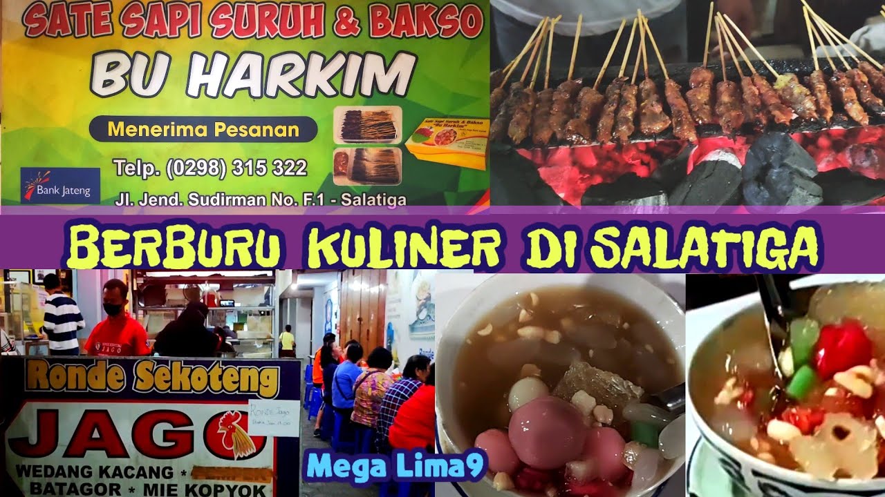 SATE SAPI SURUH, RONDE JAGO - KULINER LEGEND SALATIGA. Mega Lima9 - YouTube