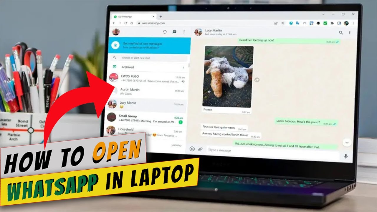 How To Use Whatsapp In Pc or Laptop || How to Connect WhatsApp to ...