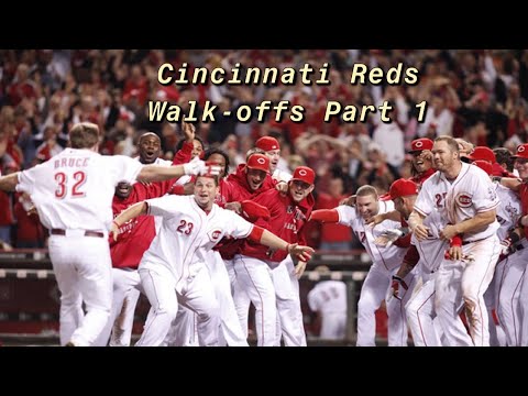 Cincinnati Reds Walk-Offs Part 1 - YouTube