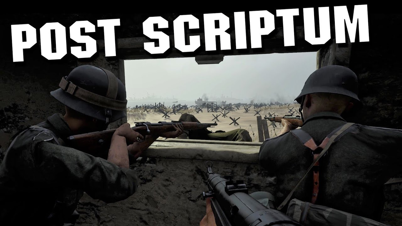 Post Scriptum Utah Beach Defence - 4K - YouTube