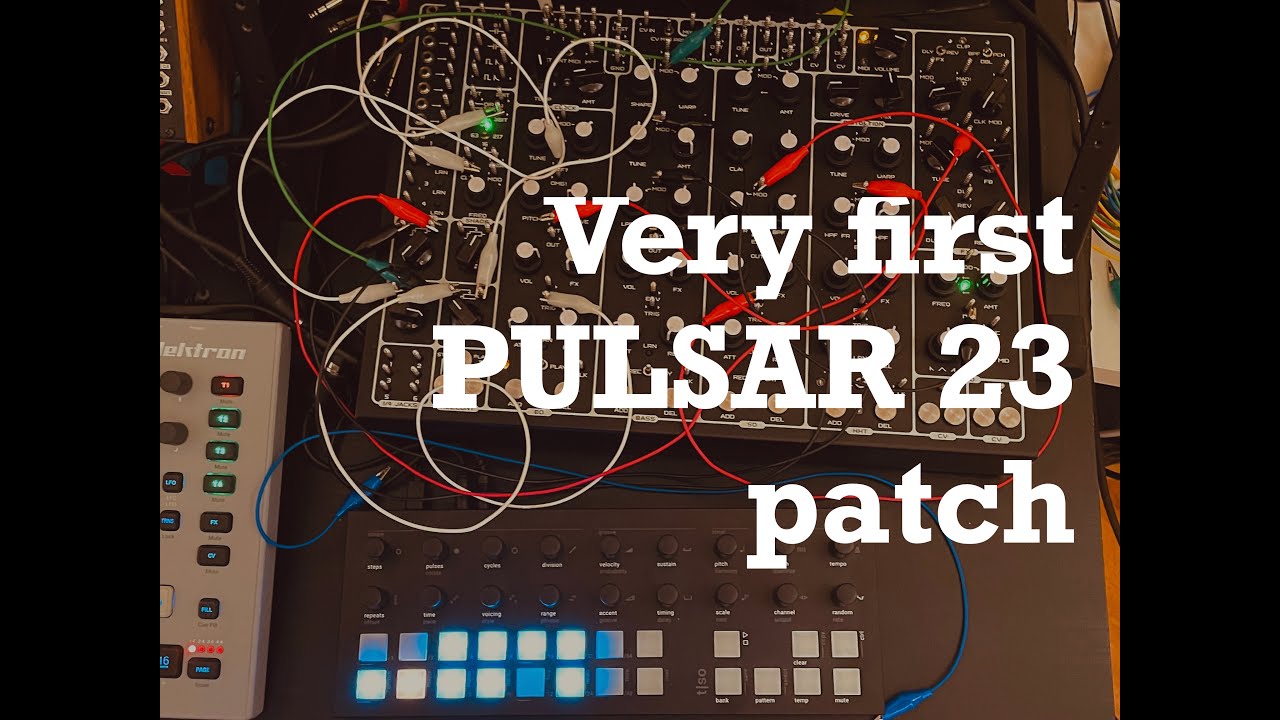 Very first PULSAR 23 patch w/ Torso T1 - YouTube
