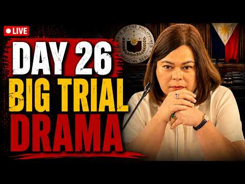 Sara Duterte Impeachment LIVE: Day 26 Big Trial Drama LIVE | Tax Records Under Senate Scrutiny