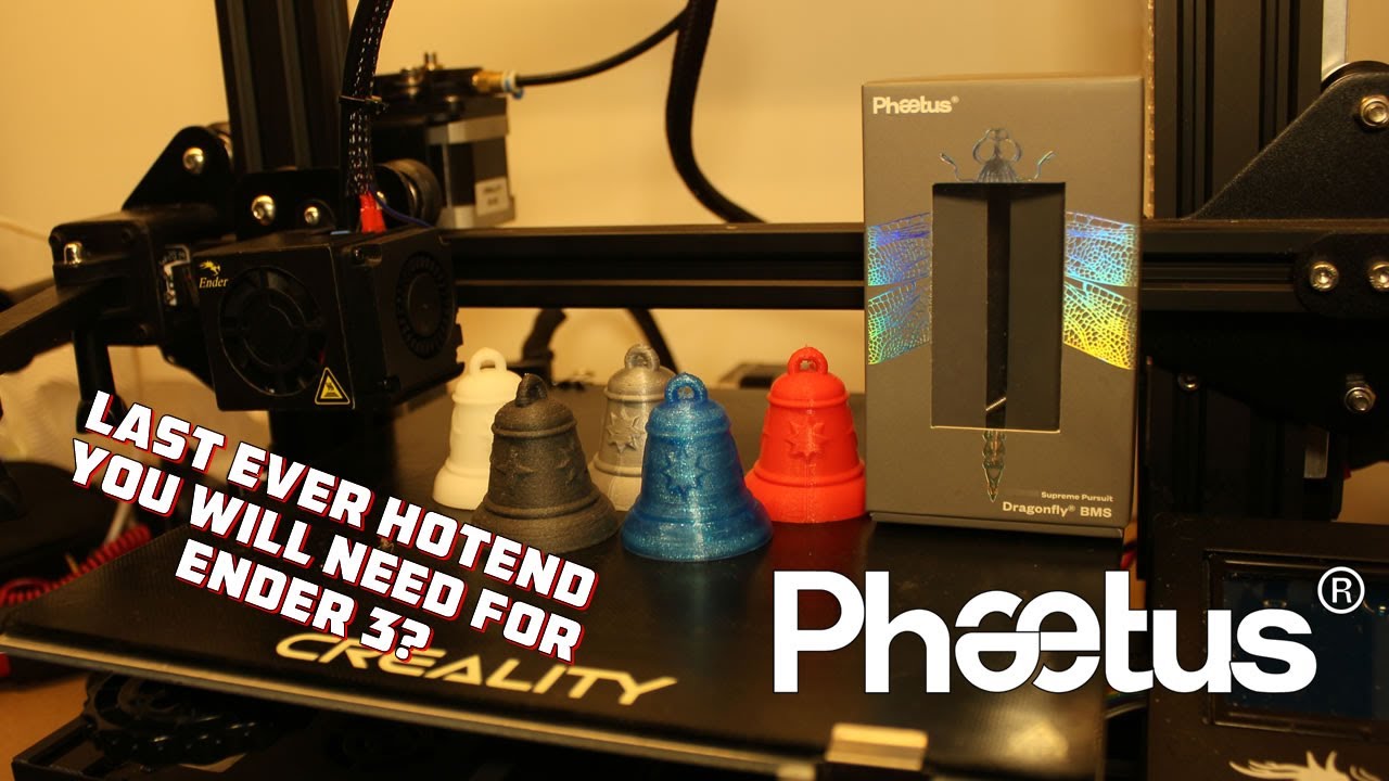 Phaetus Dragonfly BMS Full Metal Hotend for Ender 3 rated for 500c - YouTube
