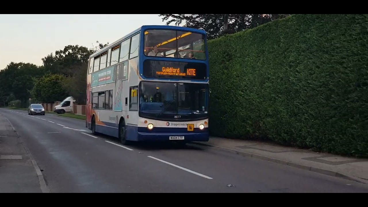 Here is the stagecoach bus 18077 on the kite in Normandy Wednesday 21 ...