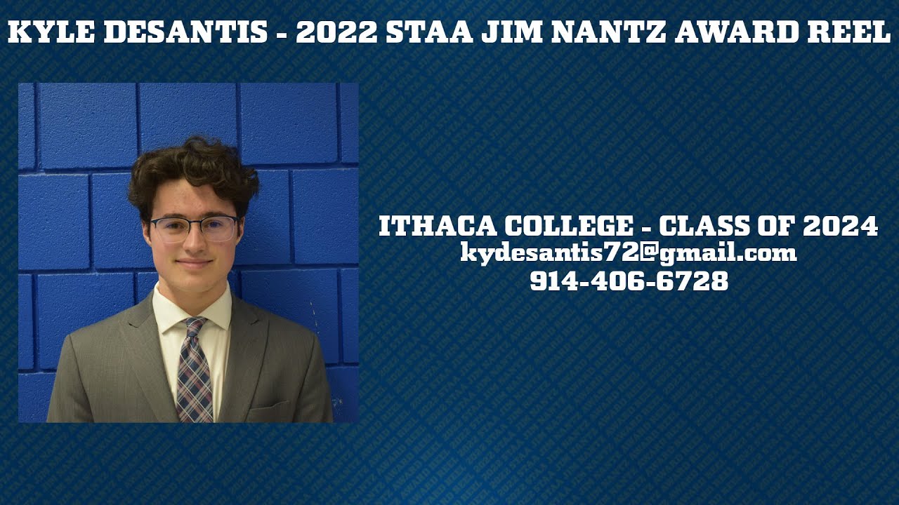 Kyle DeSantis - 2022 STAA Jim Nantz Award Reel - YouTube