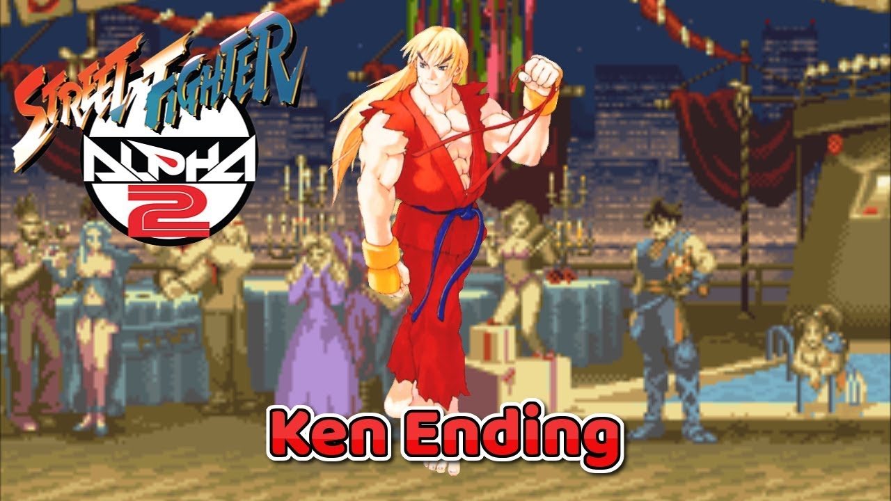 Street Fighter Alpha 2 - Ken Ending - SNES - YouTube