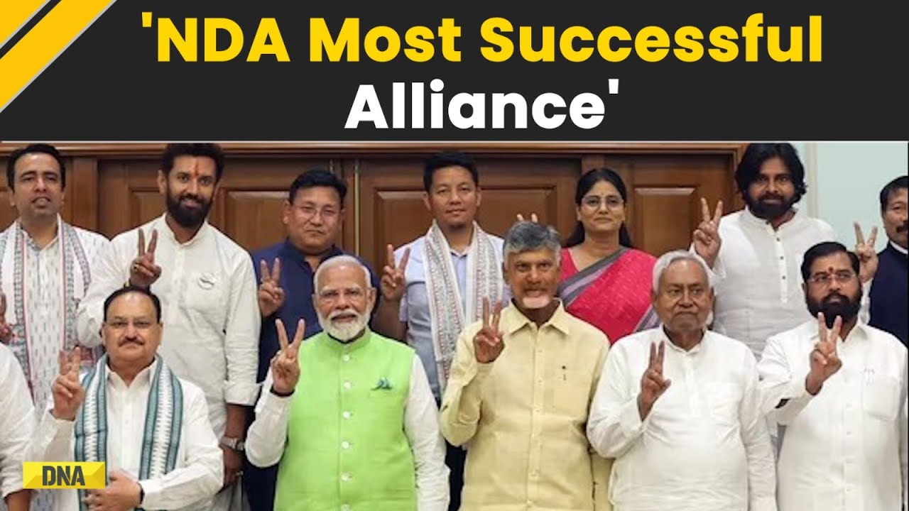 PM Narendra Modi Elected As Leader Of National Democratic Alliance, Lok ...