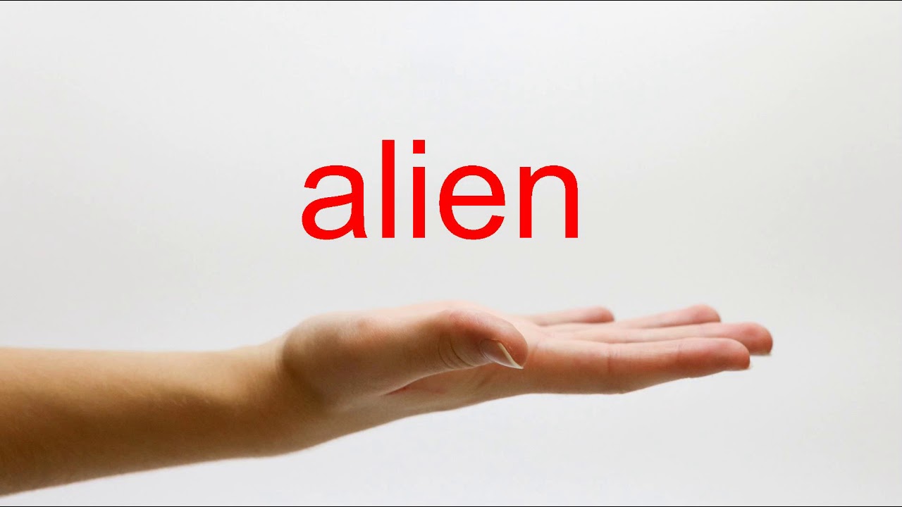 How to Pronounce alien - American English - YouTube