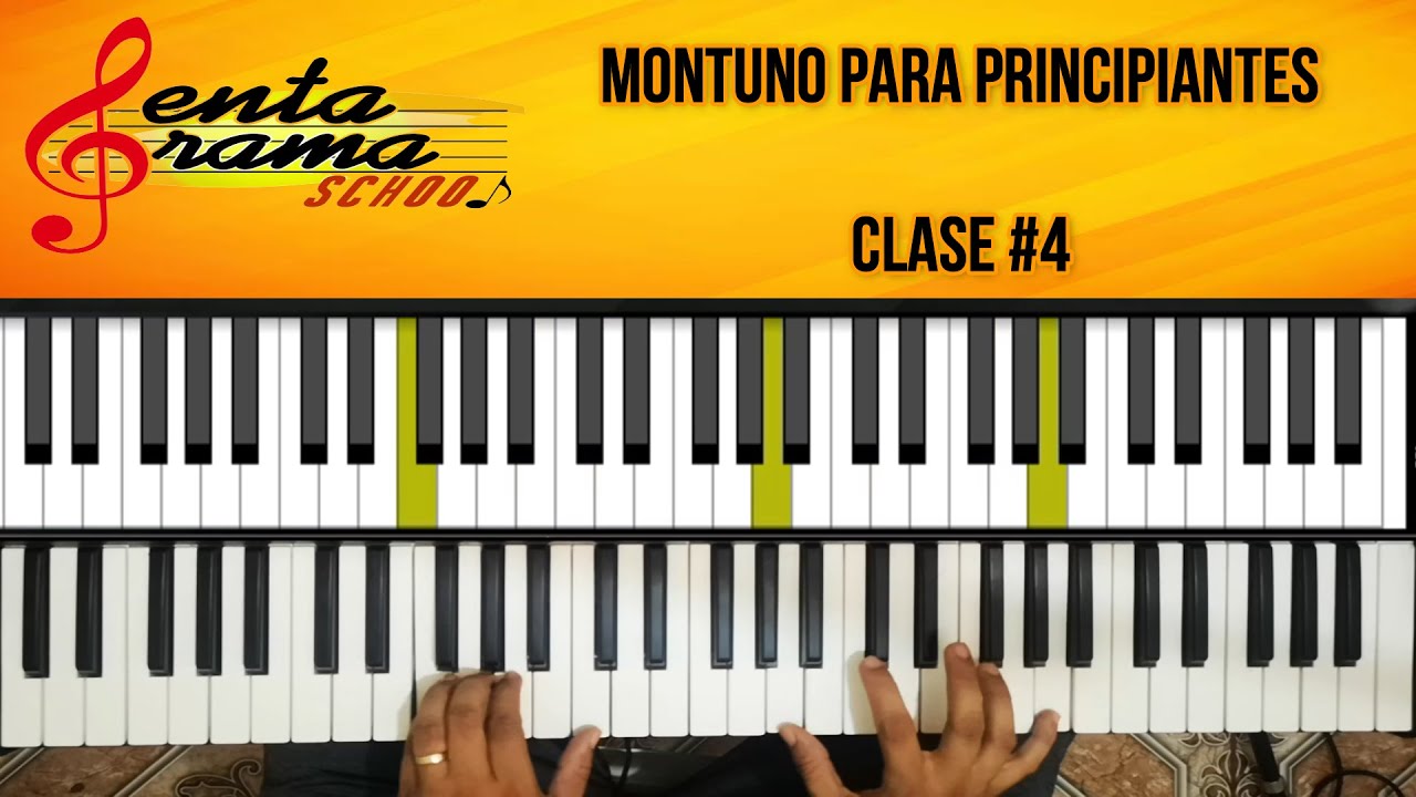 MONTUNO PARA PRINCIPIANTES CLASE #4 - YouTube