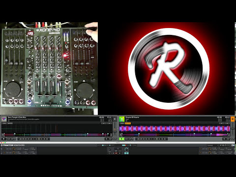 Allen & Heath Xone:4D + Traktor Scratch Pro Mapping Test - YouTube