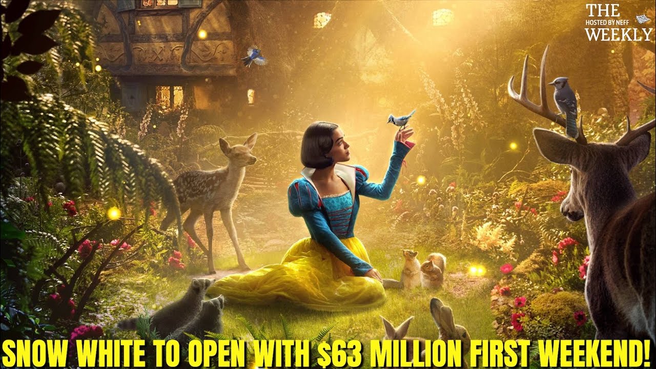 SNOW WHITE TO DEBUT WITH $63 MILLION FIRST WEEKEND! | "The Weekly ...