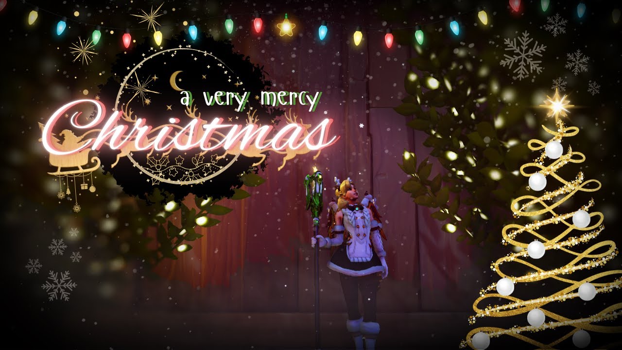 🎄jingle belle mercy montage🎄(Billie Eilish) - YouTube