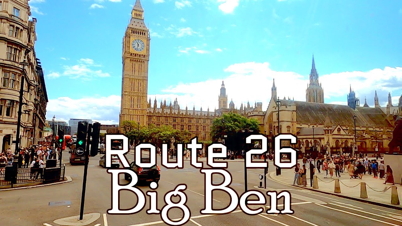 🚌 London Route 26 | Bus tour | Westminster - St. Paul Cathedral ...
