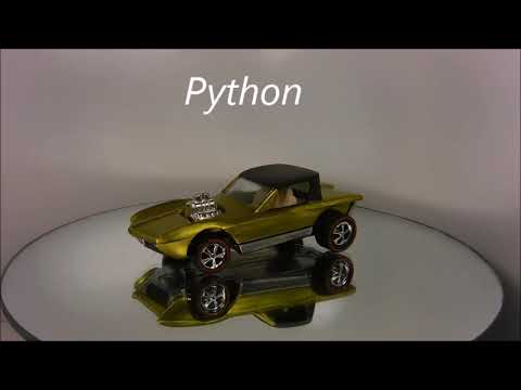 Hot Wheels Redline Python - #6216 - issued 1968 - diecast restoration - YouTube