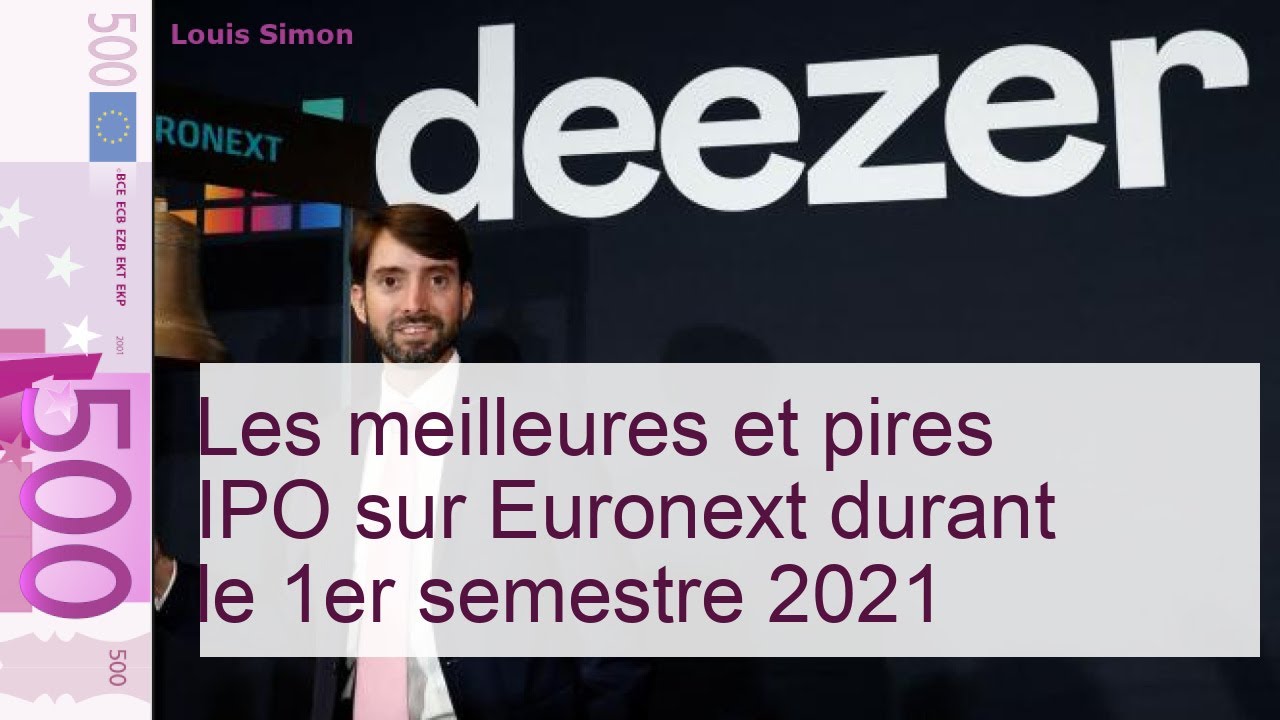 IPO Euronext : les tops et flops de la première partie de l'année - YouTube