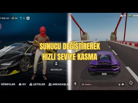 Flex City’de Sunucu Değiştirerek Hızlı Seviye Kasma | 60 Seviyeye Kadar Rehber (Bölüm 1) 🥳