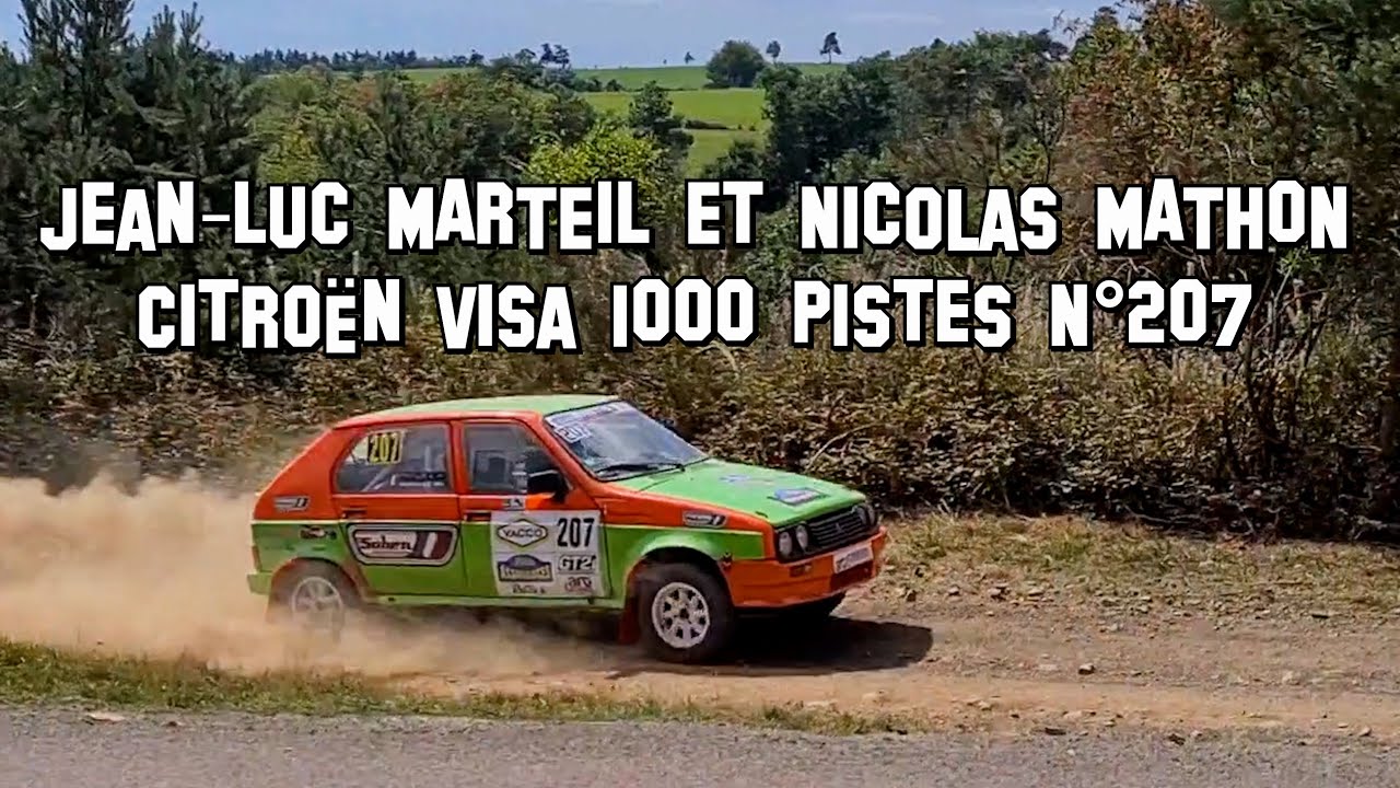 Rallye Terre de Lozère 2022 - Citroën Visa 1000 Pistes N°207 - Jean-Luc ...
