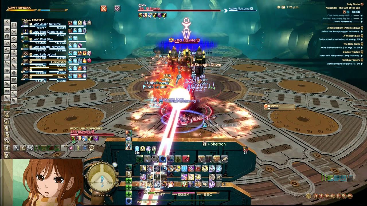 FFXIV - Alexander 6 - Midas 2 - Guide - PLD - YouTube