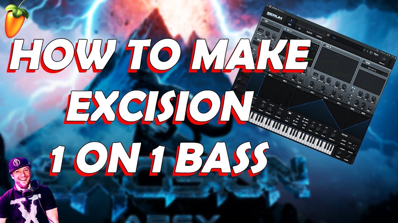 EXCISION & SPACE LACES 1 ON 1 BASS TUTORIAL!!! - YouTube