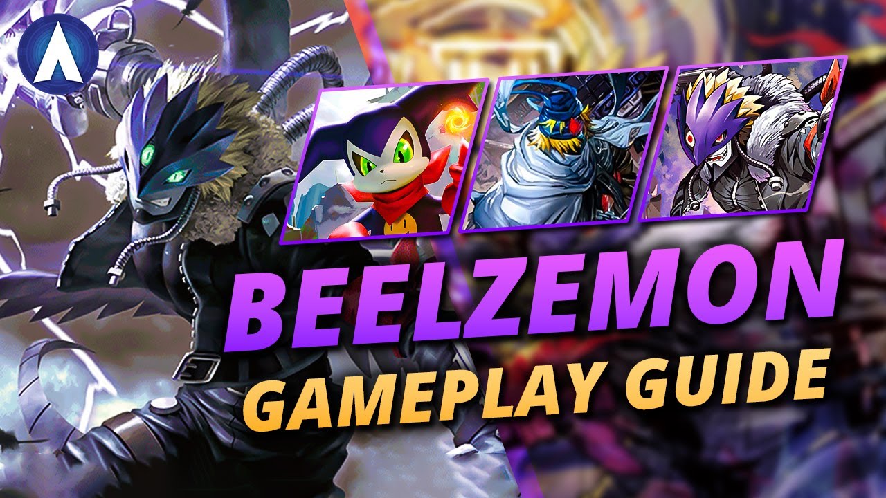 GODLY MILLS!!! Beelzemon Blast Mode ACE Deck Gameplay Guide | Digimon ...