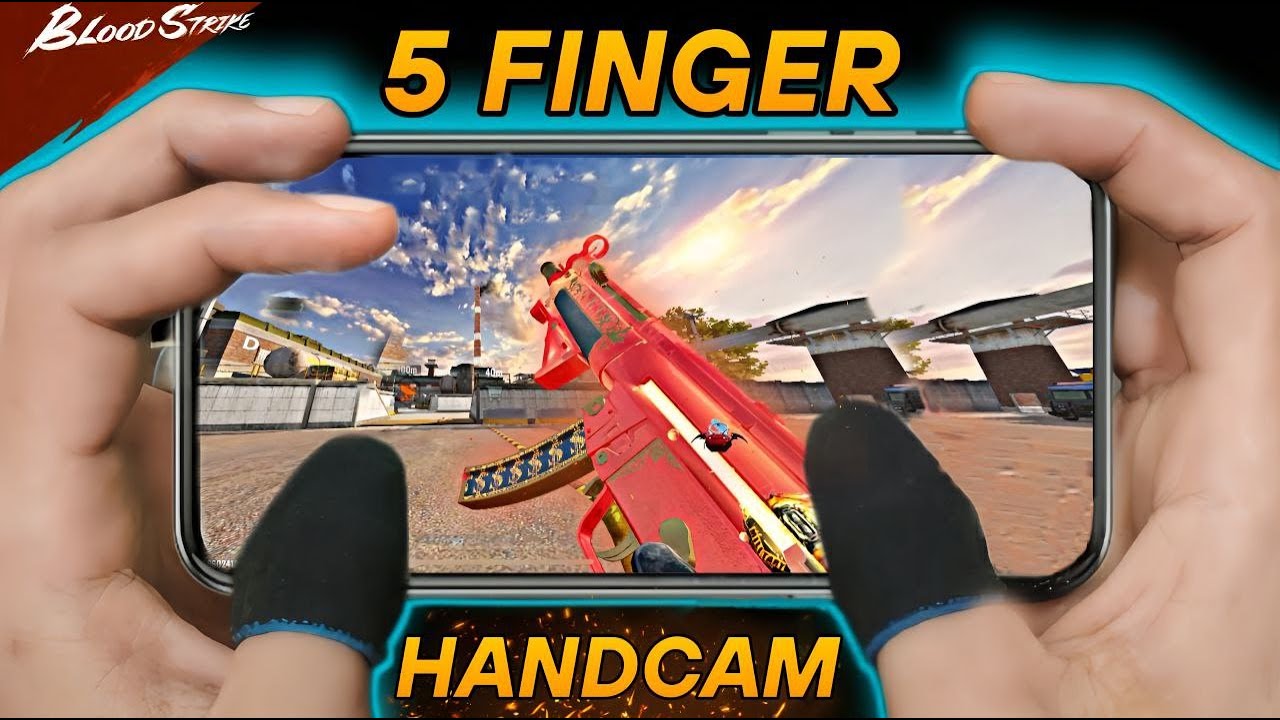 BLOOD STRIKE - 40 KILLS BEST 5 FINGER + GYRO HANDCAM GAMEPLAY - YouTube