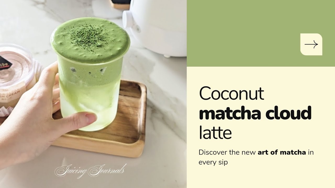 [EASY] How to Make: Coconut Matcha Cloud Latte (Fluffy and Flavorful ...