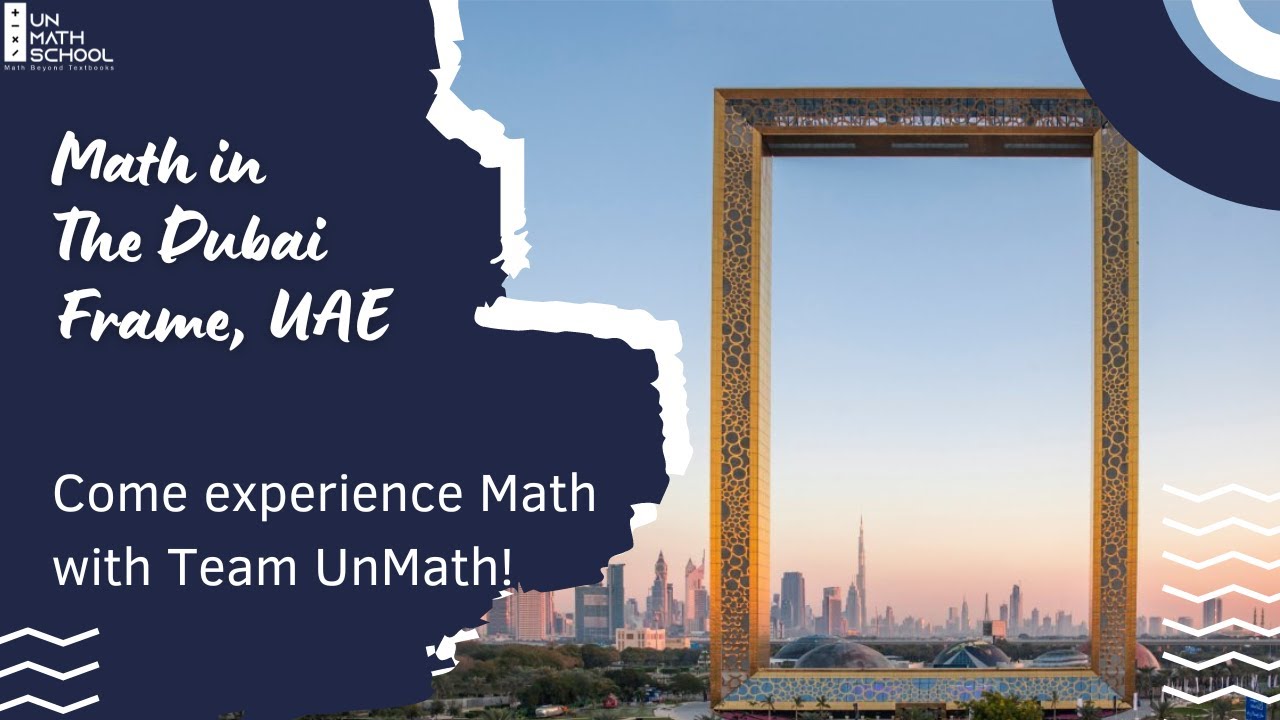 Math Katha - The Dubai Frame, UAE - YouTube