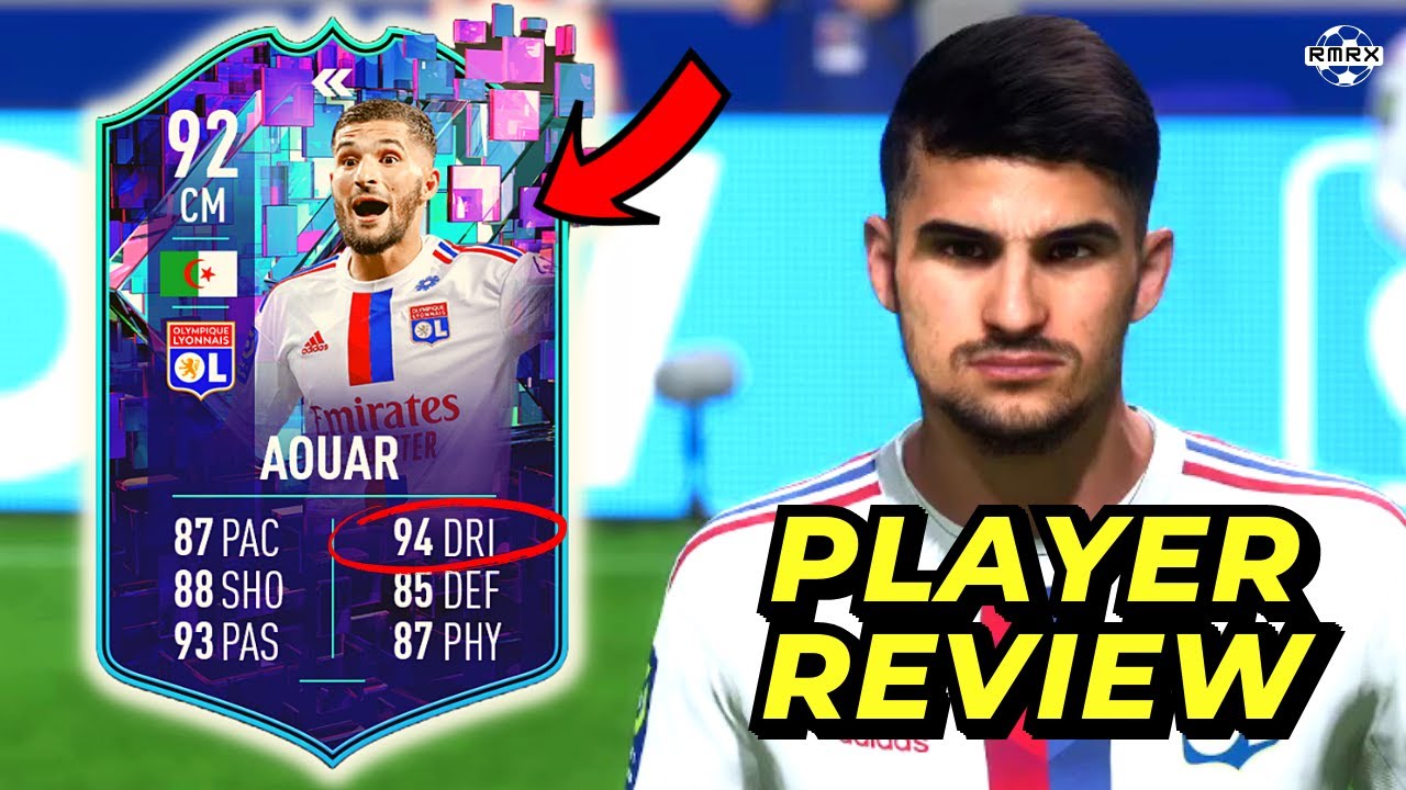 92 FLASHBACK AOUAR IS BROKEN! FIFA 23 Ultimate Team SBC Player Review - YouTube