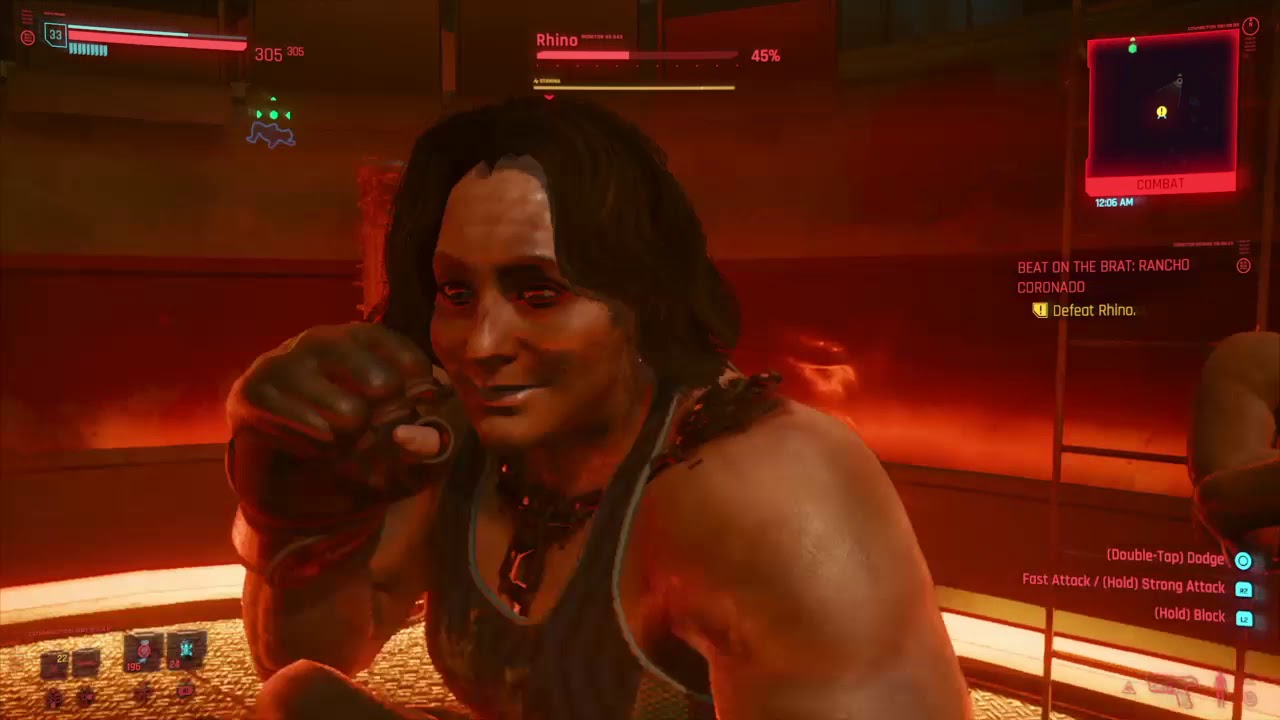 Cyberpunk 2077 Very hard boxing is fun and fair - YouTube