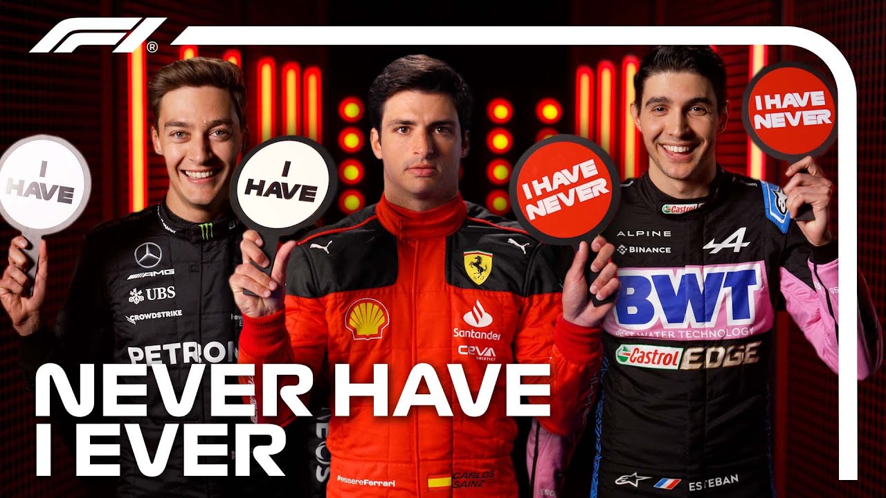 Never Have I Ever With Our 2023 F1 Drivers! | Episode 1 - YouTube