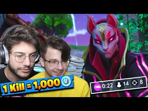 VALESLE 1 KILL=1000 V-BUCKS (Fortnite Battle Royale)