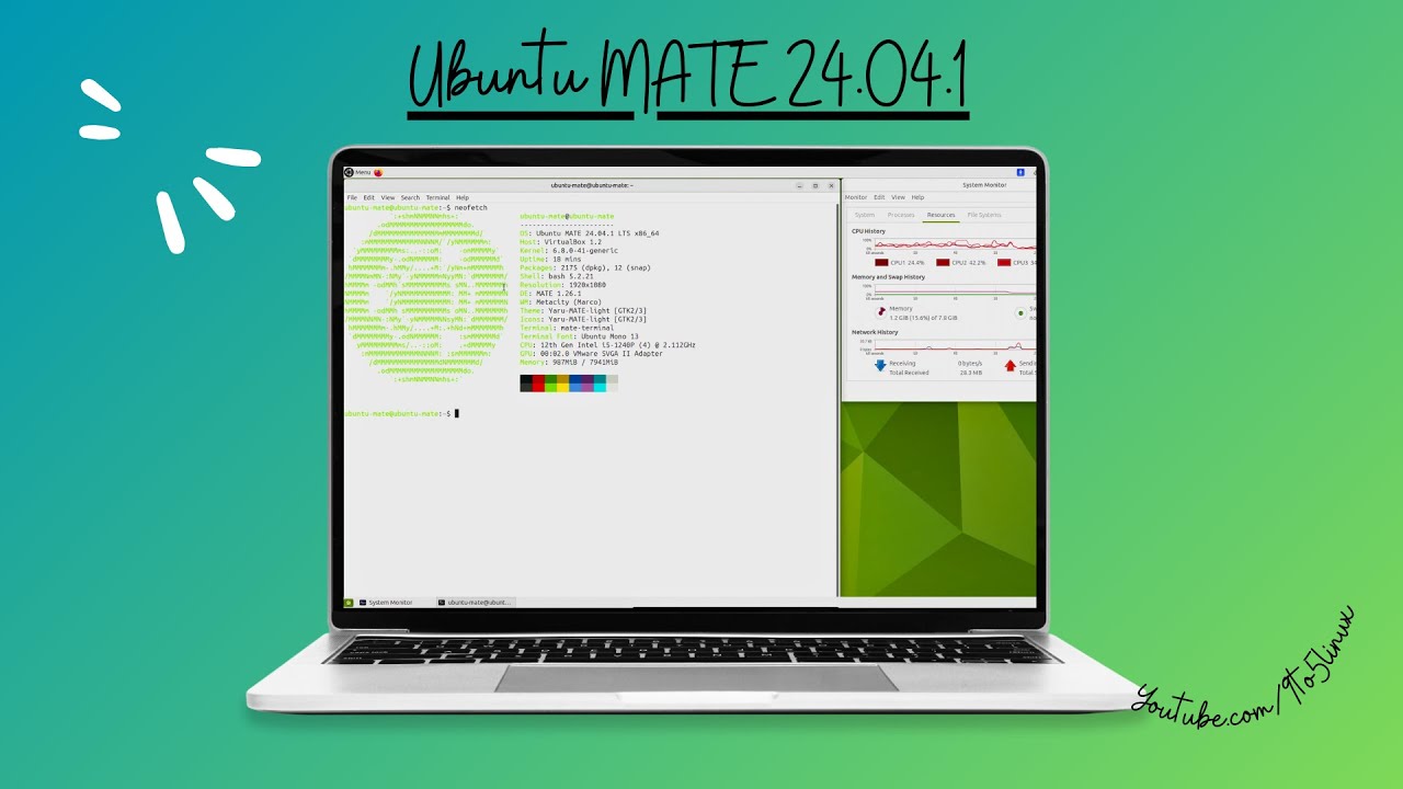 First Point Release for Ubuntu MATE 24.04 LTS • Ubuntu MATE 24.04.1 LTS ...