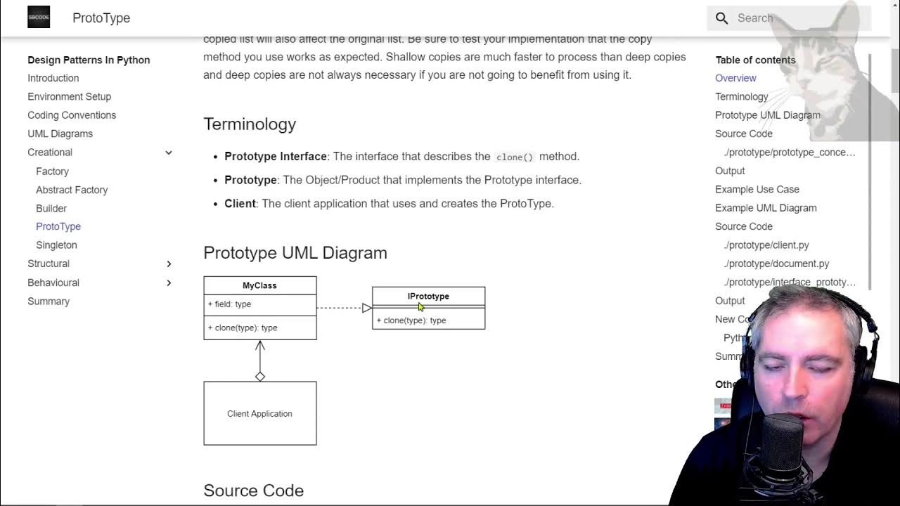 Prototype Design Patterns In Python Youtube
