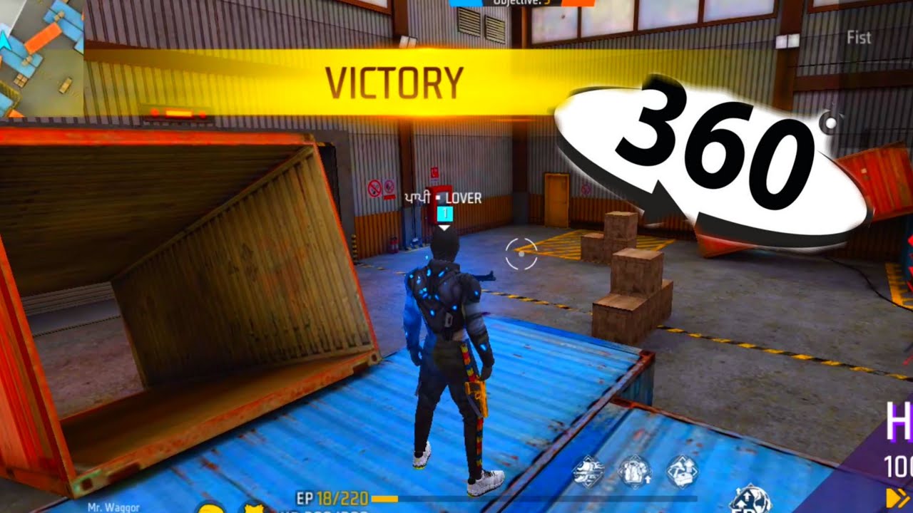 360° FREE FIRE video in [VR] 4K VIDEO virtual realstic experience 🔥 ...