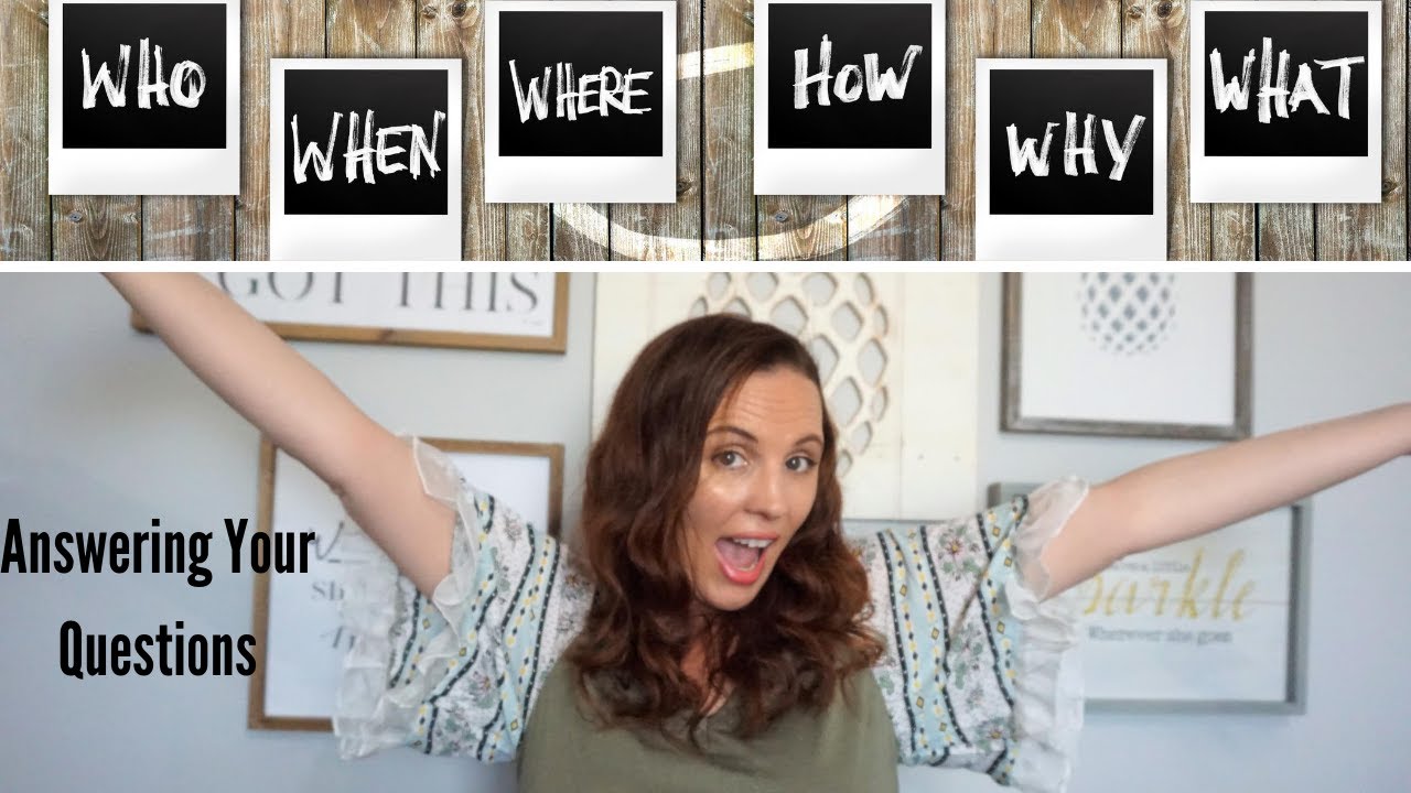 ANSWERING YOUR QUESTIONS - YouTube