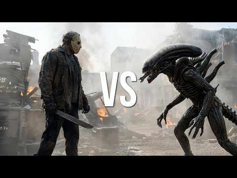 JASON VOORHEES vs. ALIEN XENOMORPH || Who Would Win?