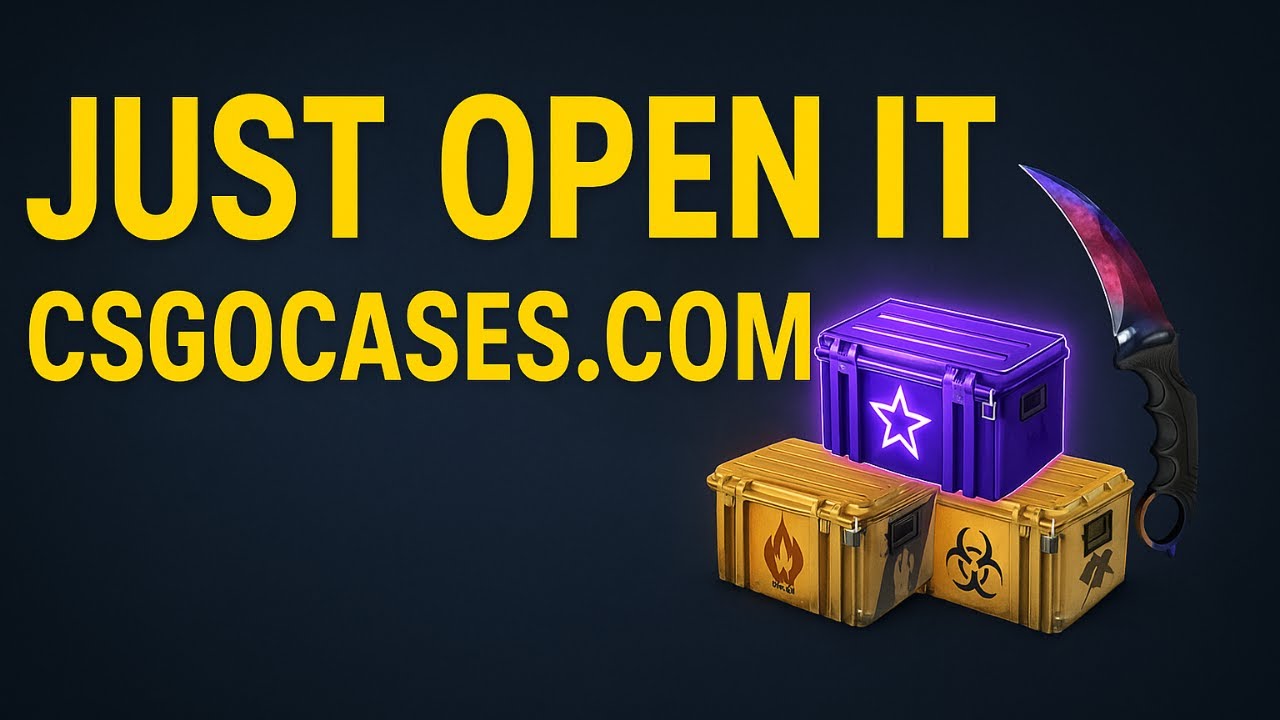 JUST OPEN IT! - CSGOCASES PROMO CODE 2025 - YouTube