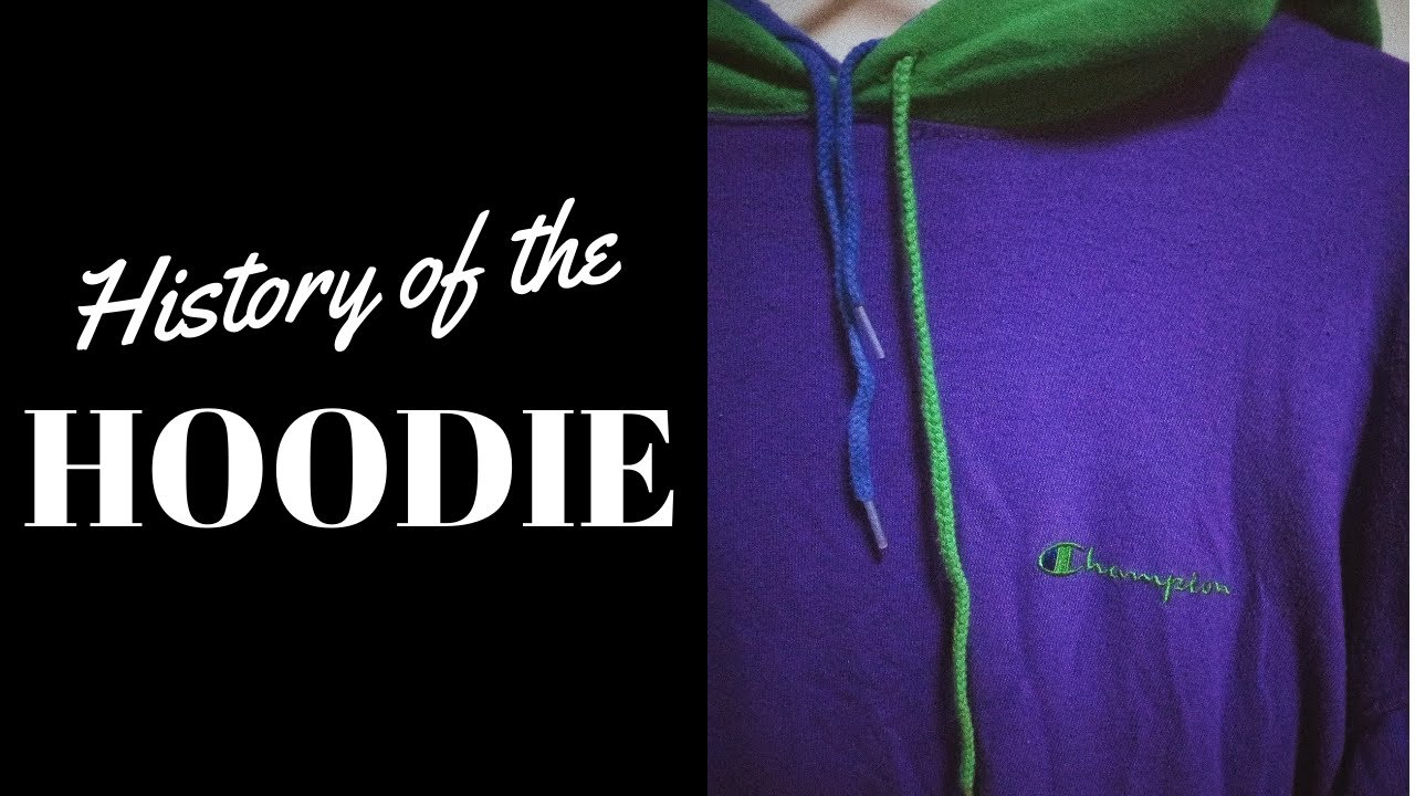 The History of the Hoodie | from Middle Ages to Champion - YouTube