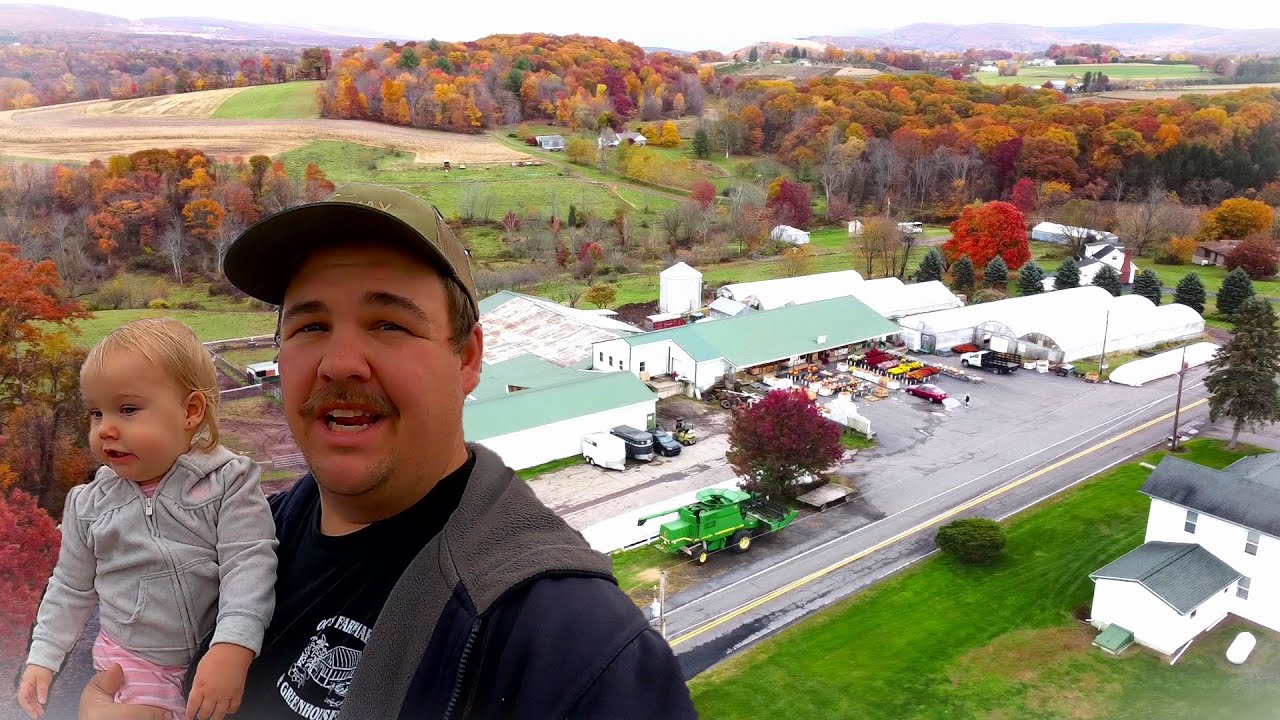 AN INTERESTING FALL DAY ON THE FARM - YouTube