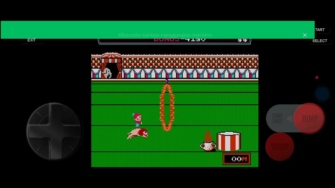 Circus Charlie NES Walkthrough Of Valentine's Day (HD) - YouTube